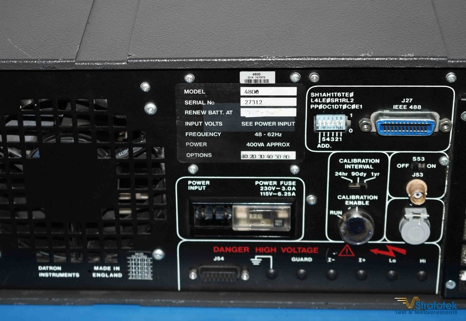 Wavetek 4808 Multifunction Calibrator 1000V 2A AC/DC Ohms NIST ...