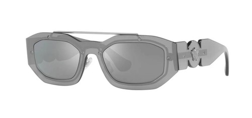 Versace VE 2235 Transparent Ruthenium/Silver Mirrored (1001/6G ...