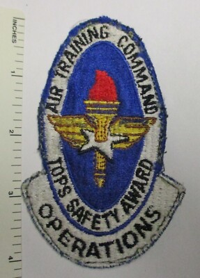 US AIR FORCE AIR TRAINING COMMAND OPERATIONS SAFETY AWARD PATCH Older Vintage | eBay