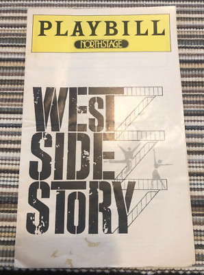 Vintage WEST SIDE STORY Playbill Northstage Marcia King / John Witham ...