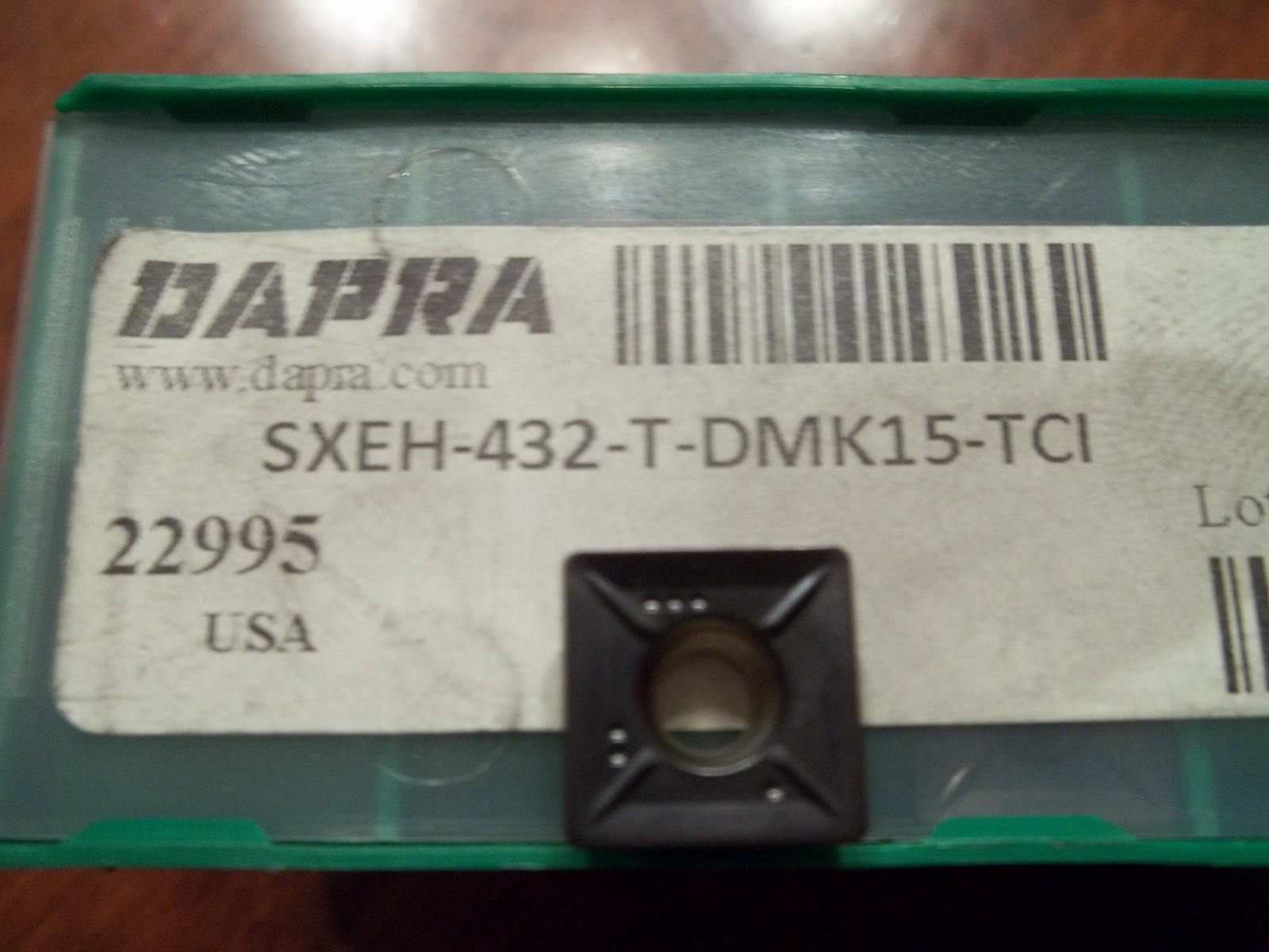 New Dapra SXEH 432 T DMK15 TC1 (Box of 10 Inserts) | eBay