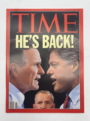 1992 Time Magazine October 12 He’s Back Newsstand High Grade | eBay