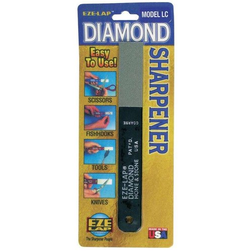 EZE-LAP Coarse Diamond Hone Knife or Tool Sharpener Model LC | eBay ...