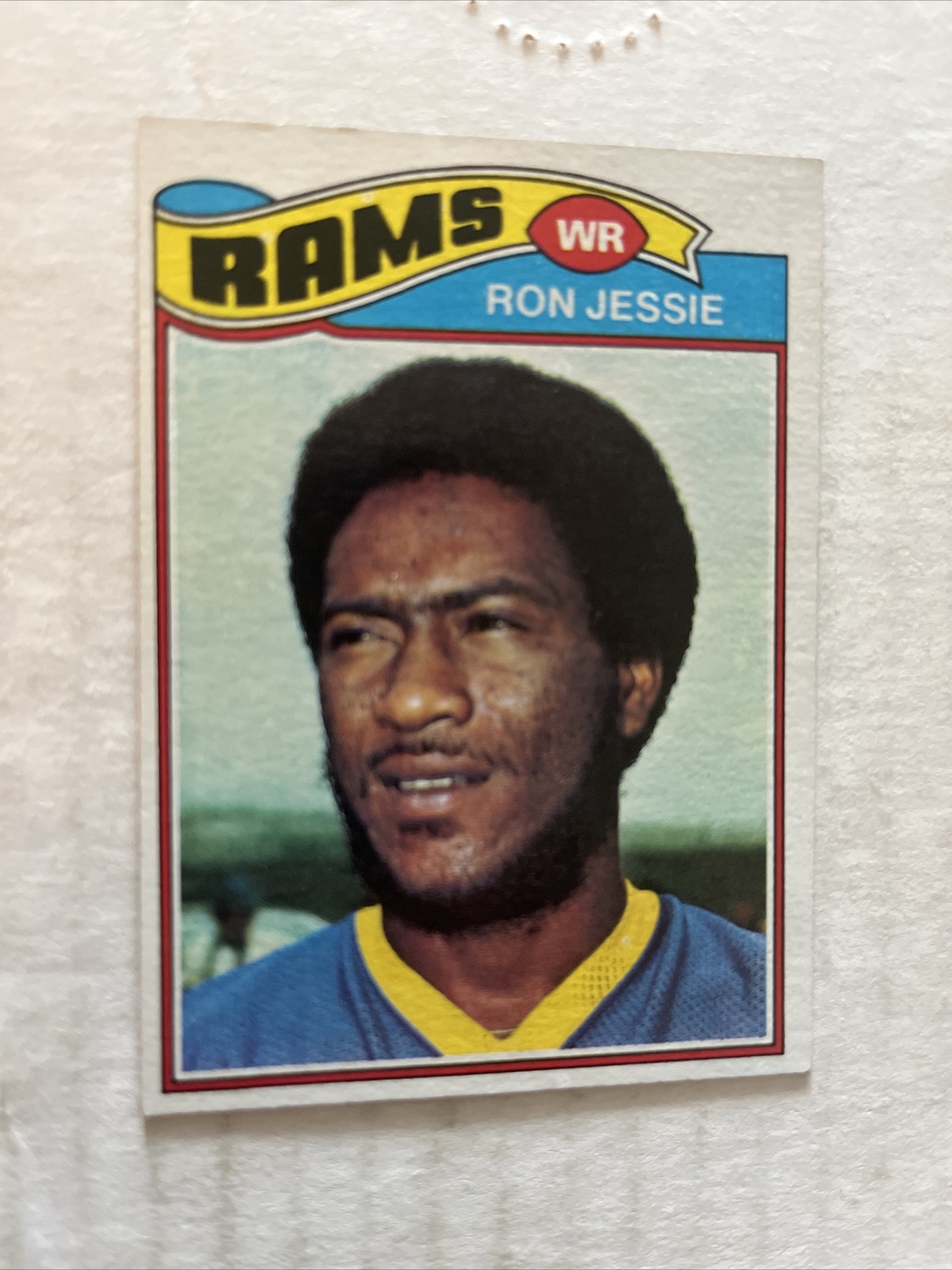 1977 Ron Jessie Los Angeles Rams Topps Football Card #493 | eBay