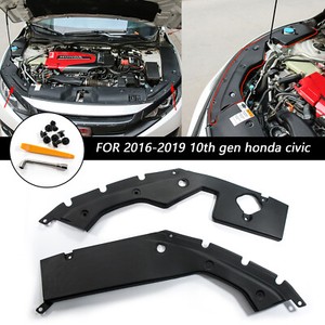 For Honda Civic 10th Gen 2016-20 Engine Bay Side Panel Covers Pair Long ...