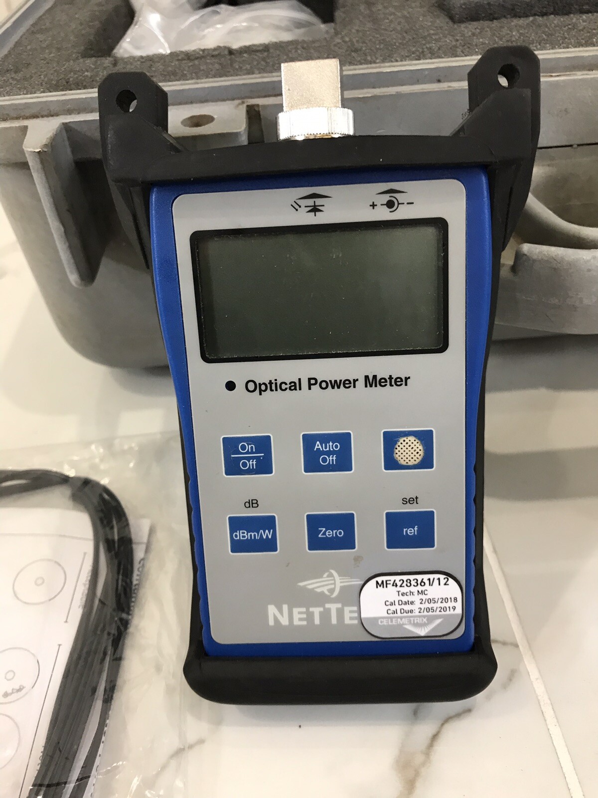 Anritsu CMA50 Light Source With Nett Optical Power Meter & Accessories ...