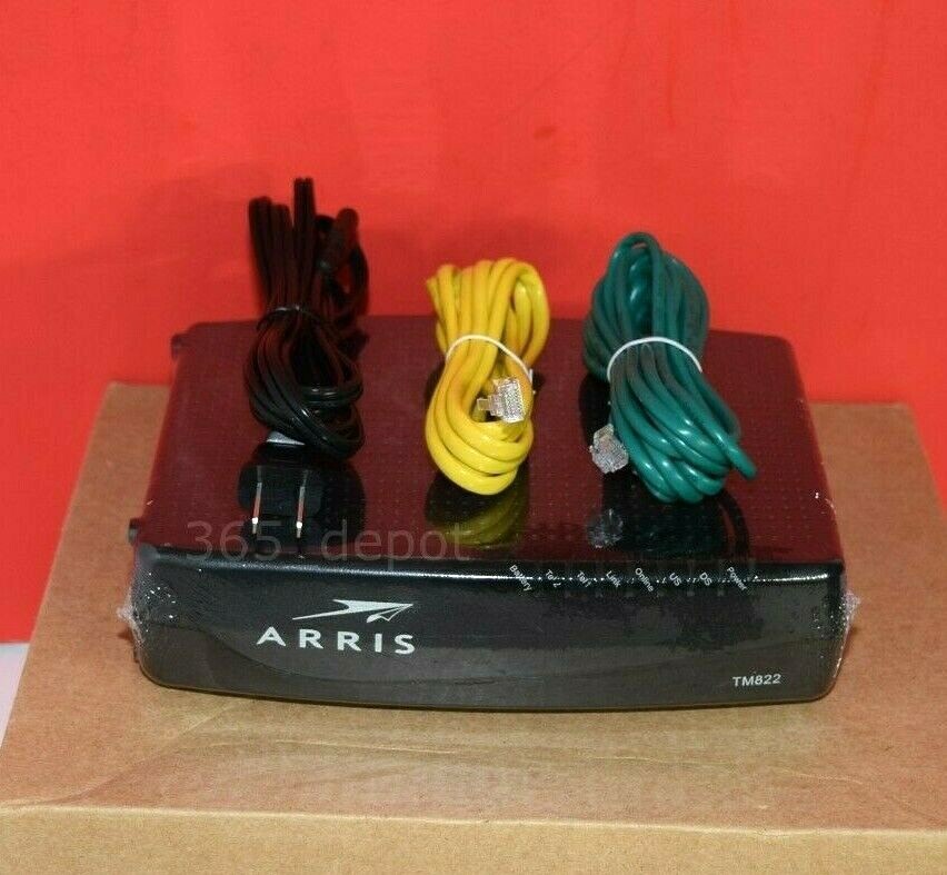 Arris TM822G DOCSIS 3.0 Cable VoIP Telephony Modem Comcast Cox Xfinity ...