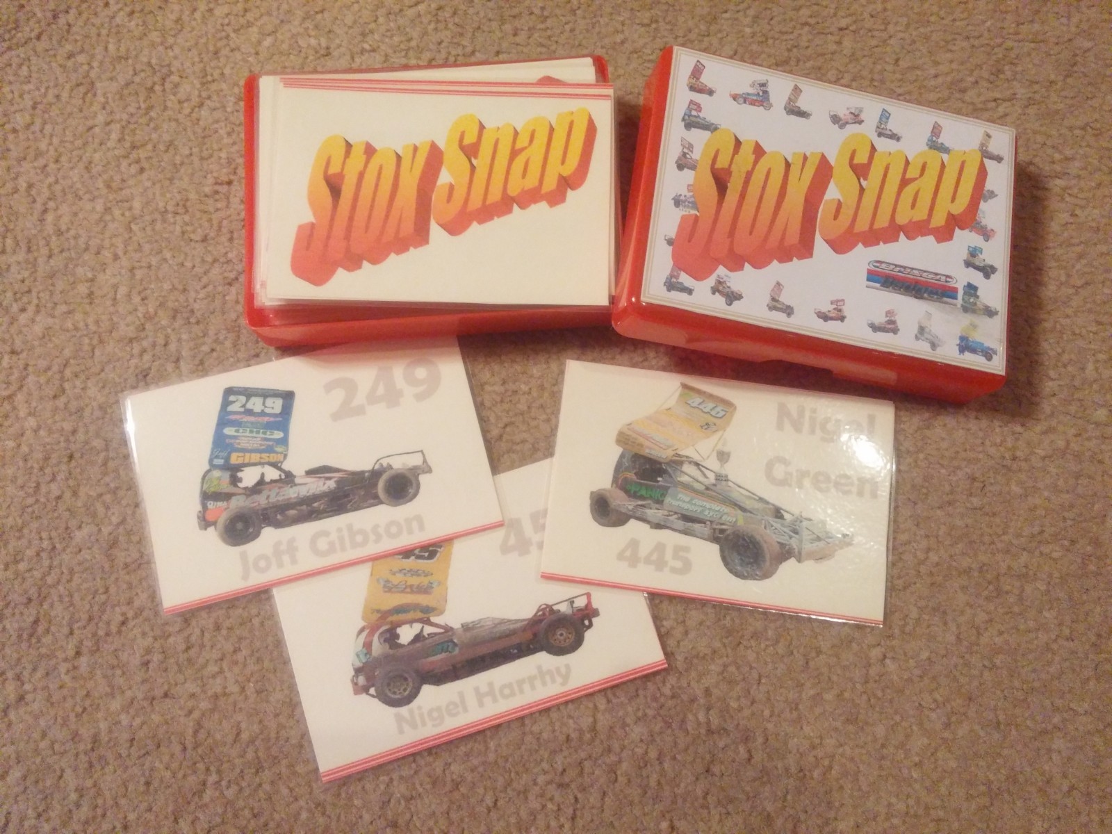 Brisca F1 F2 ministox V8 Micro F2 Stock Car Sticker sheets lots of ...
