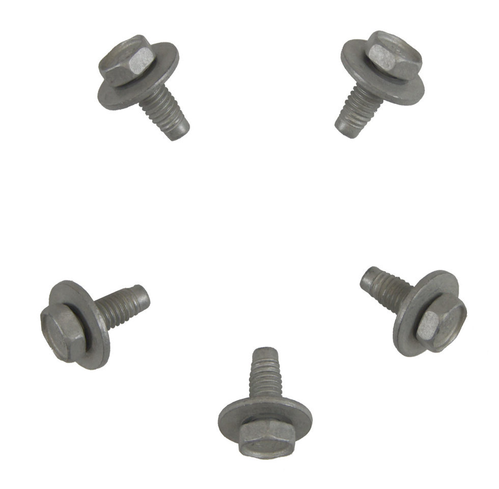 GM Hex Head Bolts W/Washer Pack of 5 New OEM M6 X 1 X 15 11519374 | eBay