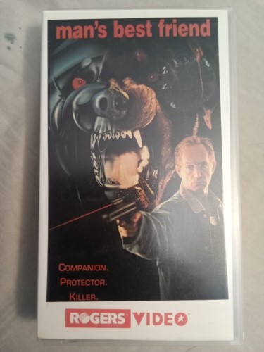 Man's Best Friend VHS 1994 Alliance horror ex-rental Lance Henriksen ...