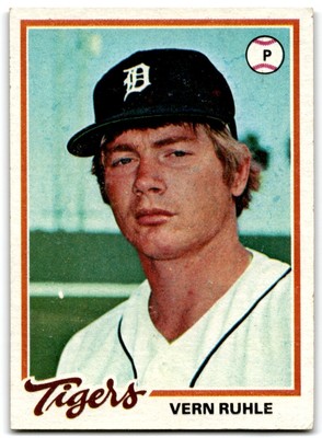 1978 Topps Vern Ruhle Detroit Tigers #456 | eBay