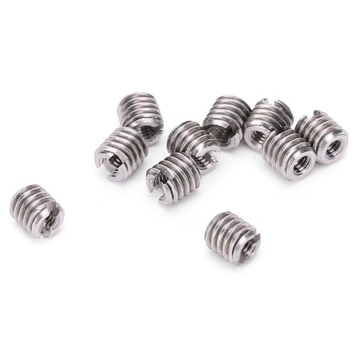 10Pcs Thread Inserts Reducing Nut Repair Tool Male Female Stainless ...