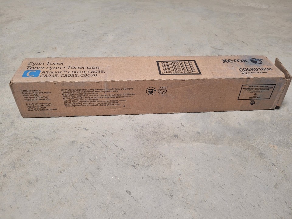 Xerox 006R01698 Genuine Cyan Toner Cartridge | eBay