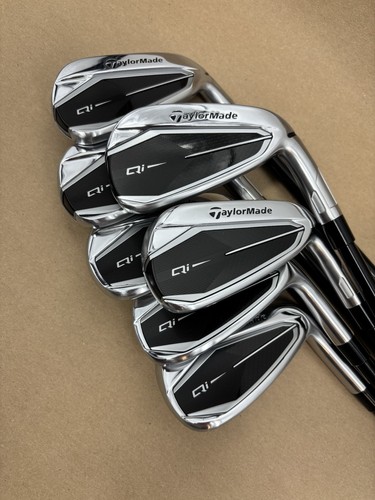 Taylormade Golf Qi Iron Set 5-PW-AW w/ Ventus Blue 5A Senior Flex Irons | eBay