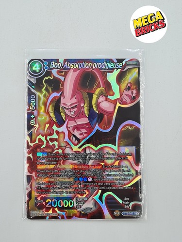 CARTE DBS CARD GAME FR BOO ABSORPTION PRODIGIEUSE REF BT6-042 SR *BIEN ...