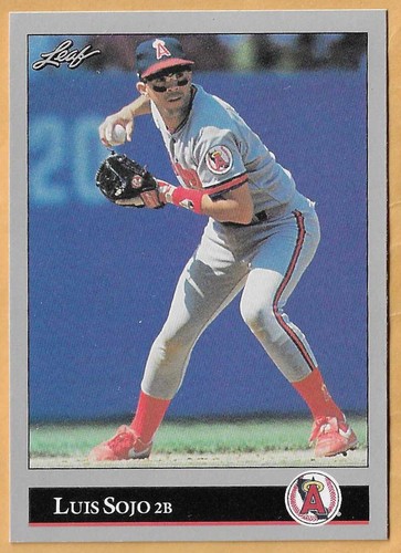 LUIS SOJO ANGELS #5 - LEAF NM-MT 1992 | eBay