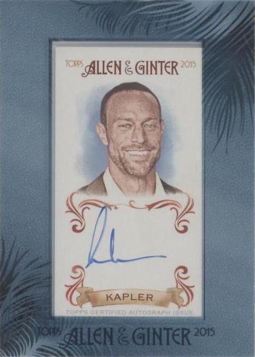 2015 Topps Allen & Ginter's - Framed Mini Autographs Gabe Kapler #AGA ...