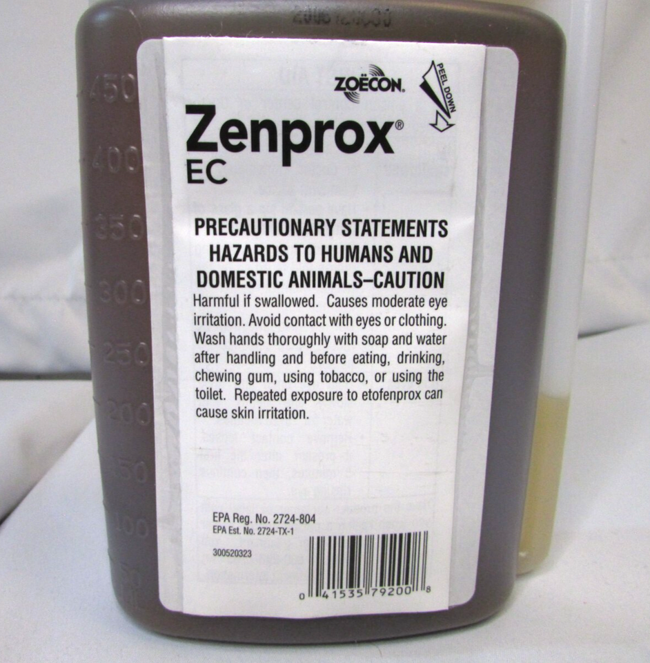 Zenprox EC Insecticide Broadspectrum Insect Control 16 fl oz by Zoecon ...