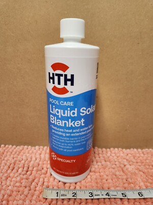 HTH Pool Care Liquid Solar Blanket 28 Oz Bottle Pool Liquid Solar ...