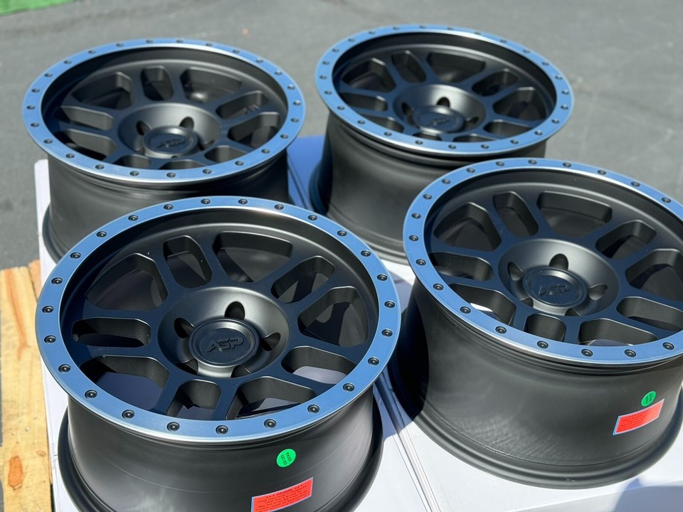 17" Wheels Rims 17x9 -12mm 5x127 AGP TRUX Jeep Wrangler Gladiator JL JK Rubicon | eBay