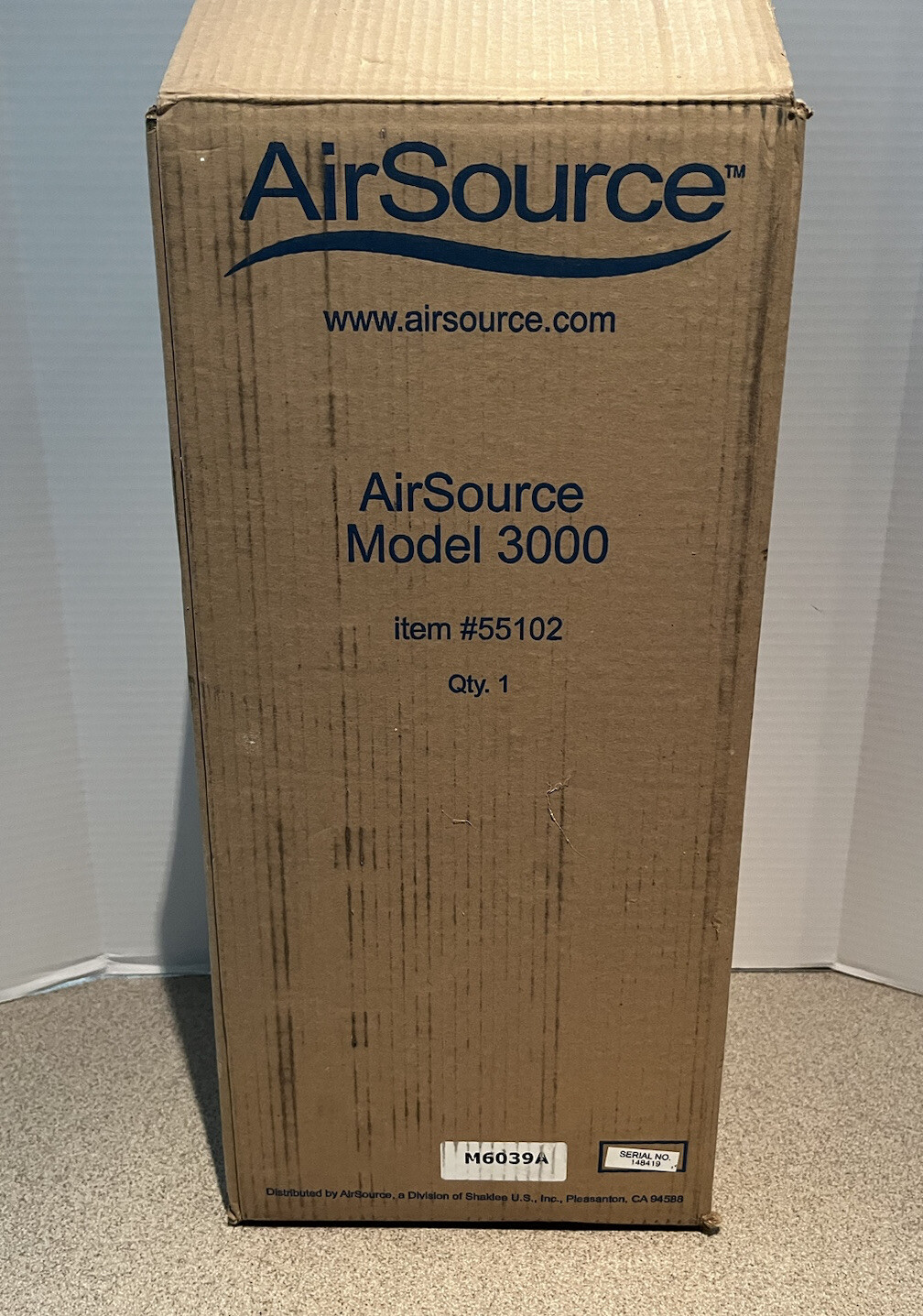 Shaklee Black Airsource 3000 Air Purification Purifier System Photo ...