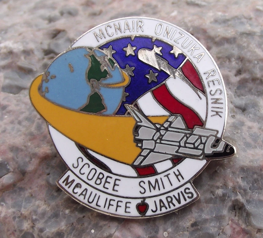Mcauliffe Space Shuttle Badges