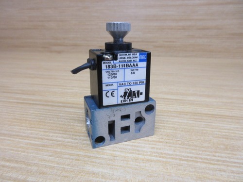 Mac Valves 183B-111BAAA Solenoid Valve 183B111BAAA | eBay