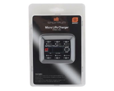 Spektrum RC S63 DC/USB 1S UMX LiPo Smart Charger SPMXC1060 : Vapor ...