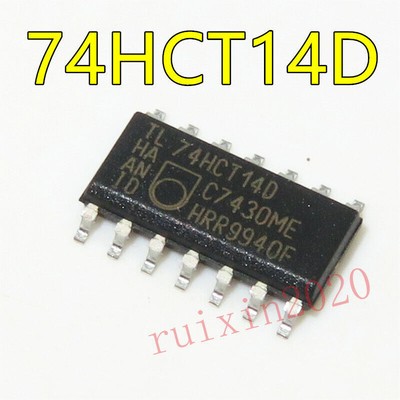 74HCT14 SchmTrigger 6-fach invertierend SO14 SN74HCT14D 5 PCS IN L #A6 ...