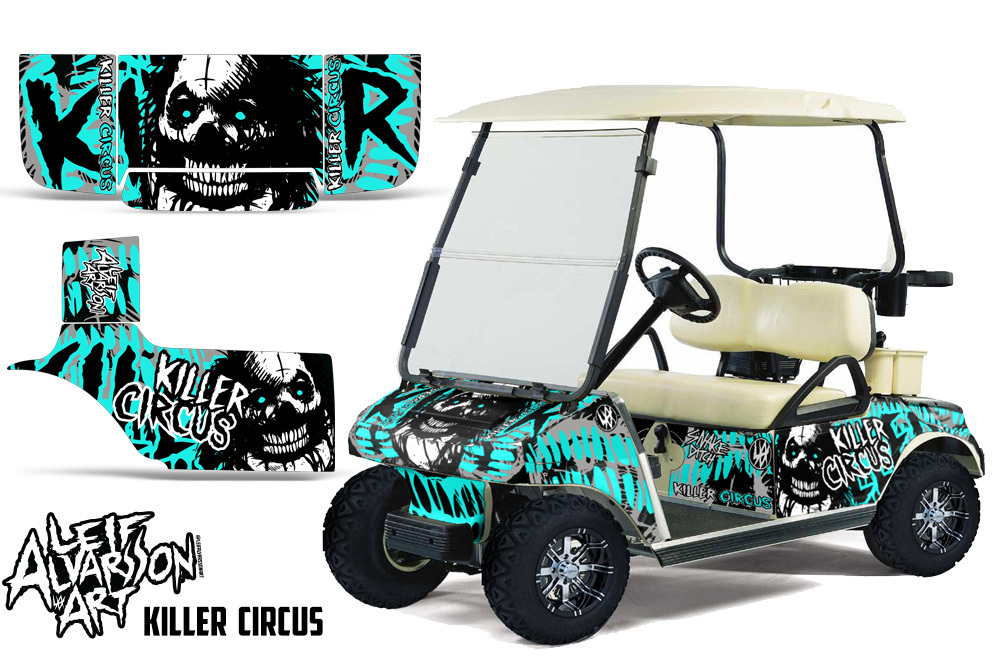 Golf Cart Graphics Golf Cart Graphic Kit Club Car