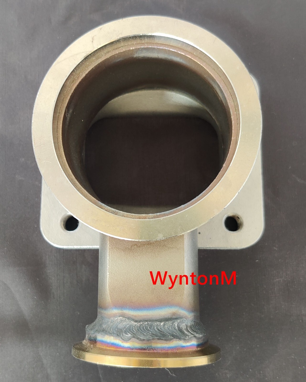 T4 to 3 inch V Band Rotation Flange Adapter Kit w/44mm MVR Wastegate ...