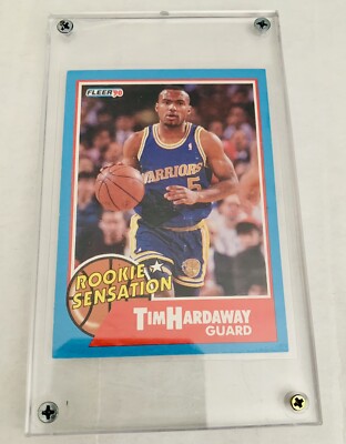 1990 Fleer Rookie Sensation Tim Hardaway | eBay