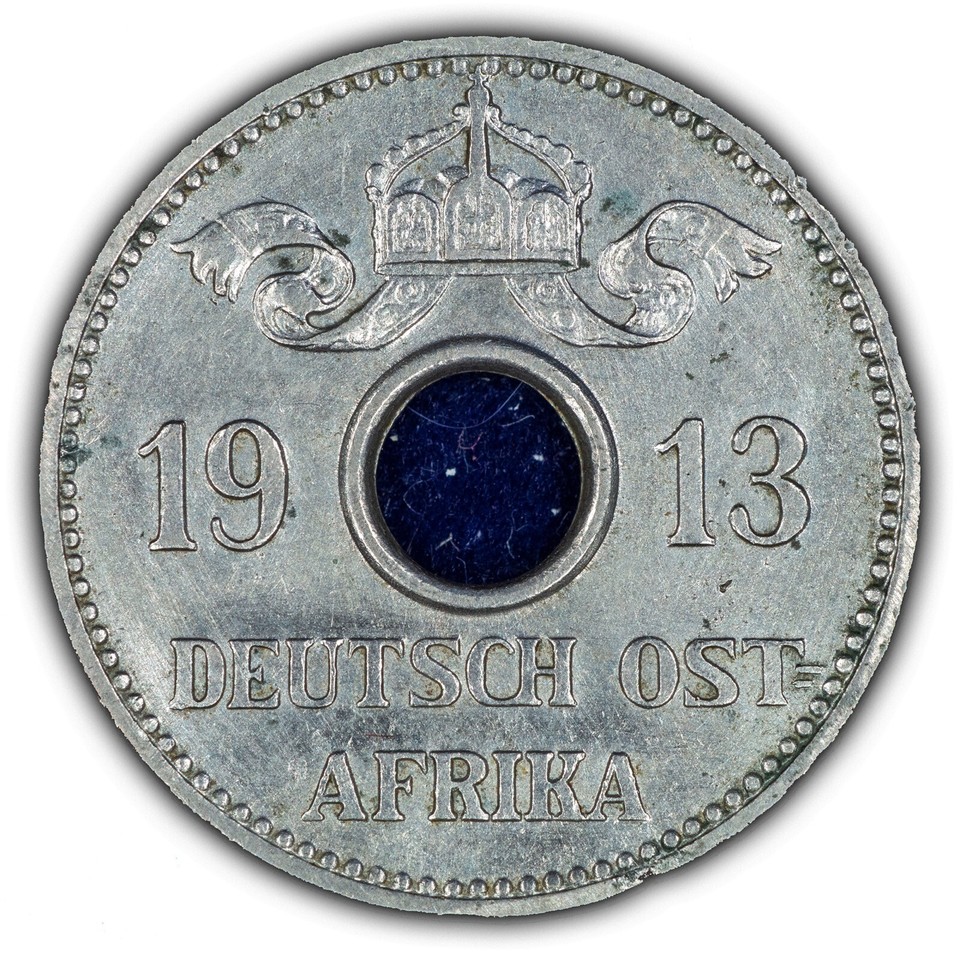 5 Heller 1913-J German Empire East Africa DOA Rare | eBay