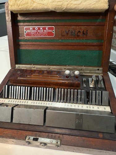 Pratt & Whitney Hoke Gage Block Set P&W USA – Partial Set – Machinist ...