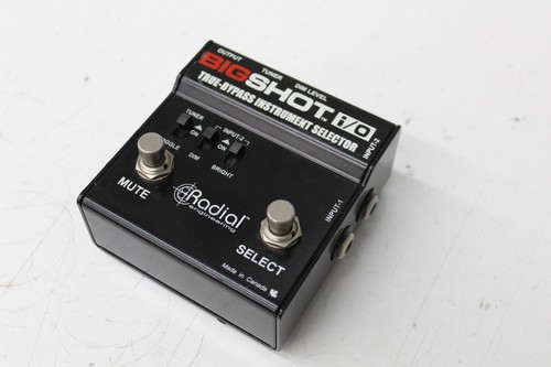 Radial Bigshot I/o Selector Switch True-Bypass Instrument Selector | eBay