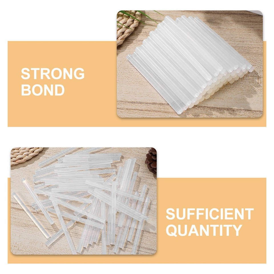 150 Pcs Glue Rod Hot Melt Adhesive Stick Mini Sticks Clear Craft | eBay ...