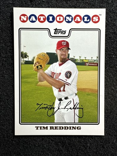 TIM REDDING #157 2008 Topps Baseball QTY Washington Nationals | eBay