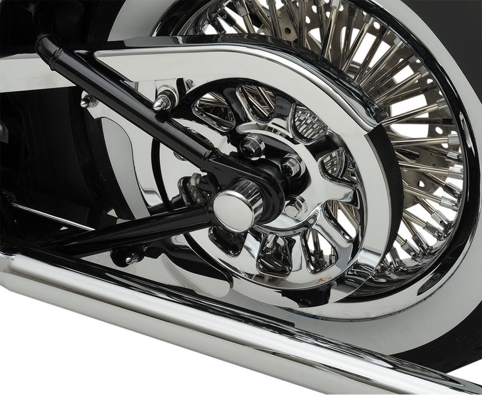 DRAG SPECIALTIES Axle Caps - Chrome - Rear W16-0332 | eBay