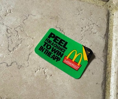 Ventnor Ave McDonald’s Monopoly Code UNREDEEMED | eBay
