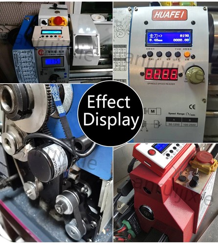 WM210V Lathe Electronic Leadscrew/Electronic Guitar for 38mm Spindle ...