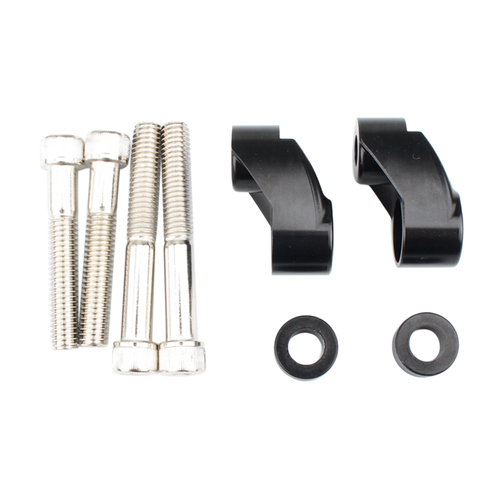 39mm 49mm Black Front Turn Signal Mount Bracket Relocation Kit For ...