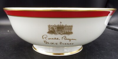 RARE Lenox Rex Scouten 9" Accent bowl- White House - Reagan - NEW in ...