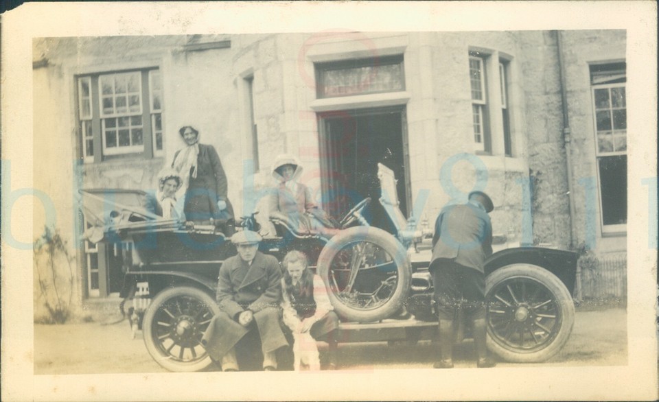 1911 Original photo Breda, Veteran car Pierce arrow by J Angus Gillan 5 ...