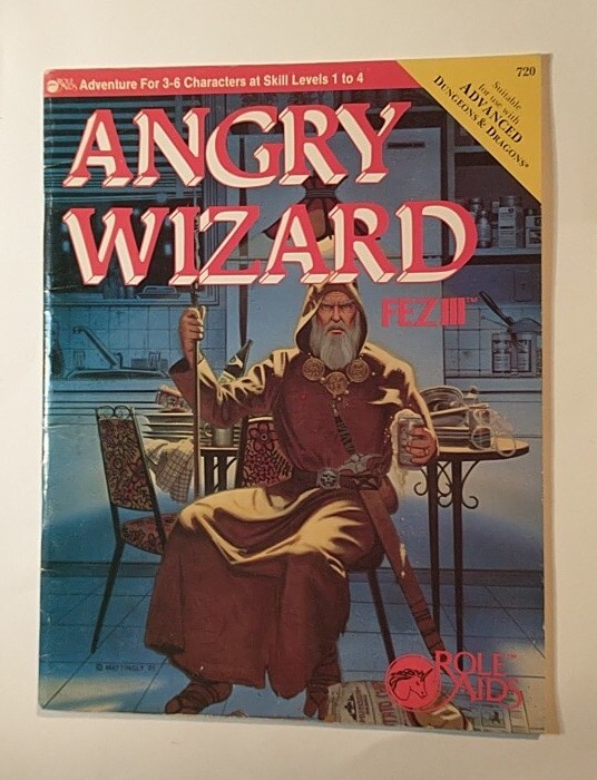 Mayfair Roleaids Fez III - Angry Wizard (1st) VG | eBay