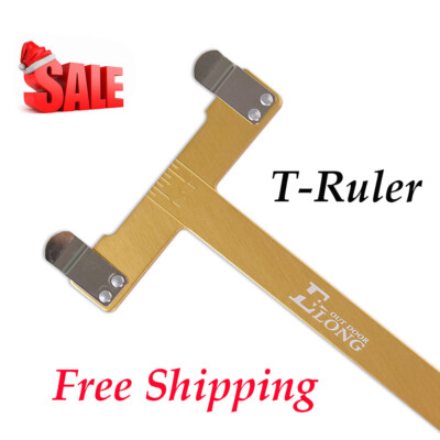 T ruler Archery Metal Bow Square Brace Height Measure Ruler for Recurve ...
