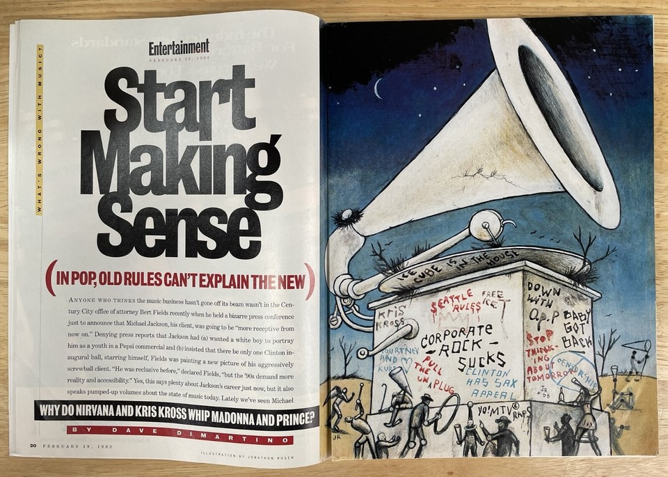Entertainment Weekly -February 19, 1993 -- Making Sense of the Grammys ...