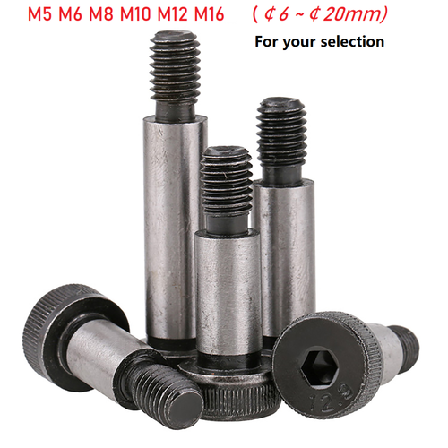 SHOULDER BOLT SCREWS M12 THREAD ALLEN KEY SOCKET HEAD ￠16MM HIGH ...