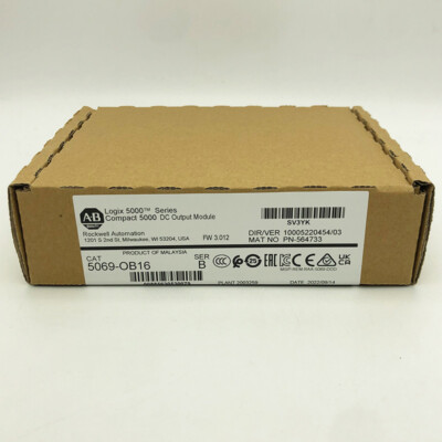 5069-OB16 AB Sealed CompactLogix 5000 DC Output Module 5069OB16 New ...