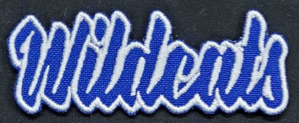 Wildcats Text Embroidered Applique Iron On Patch Various Sizes ...