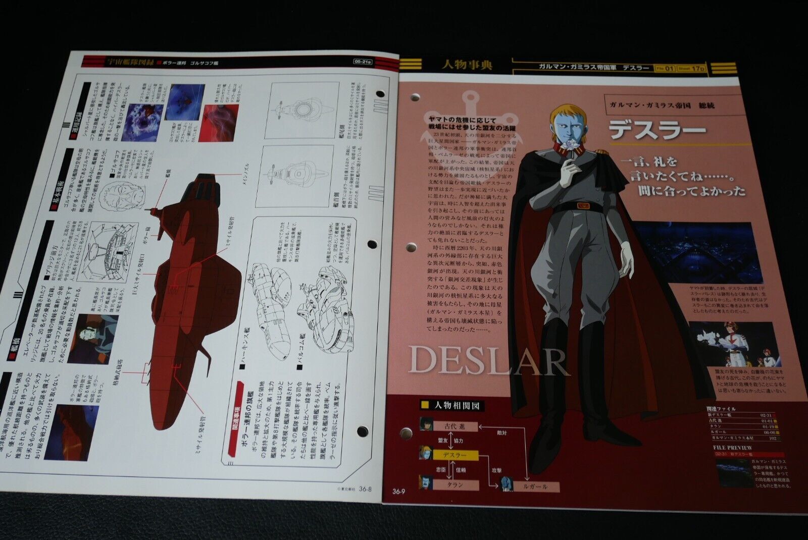 Weekly: Space Battleship Yamato Official Fact File (Magazine) No.36 | eBay